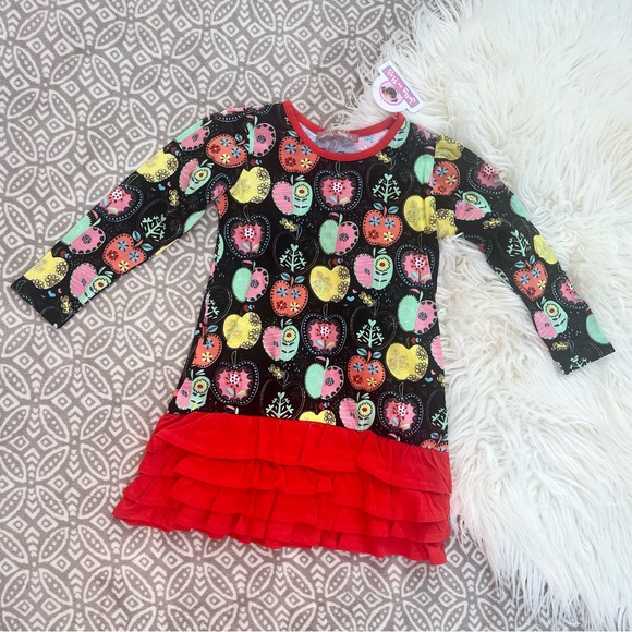 Jelly The Pug | Dresses | Jelly The Pug Girls Black Candy Apple Trisha ...